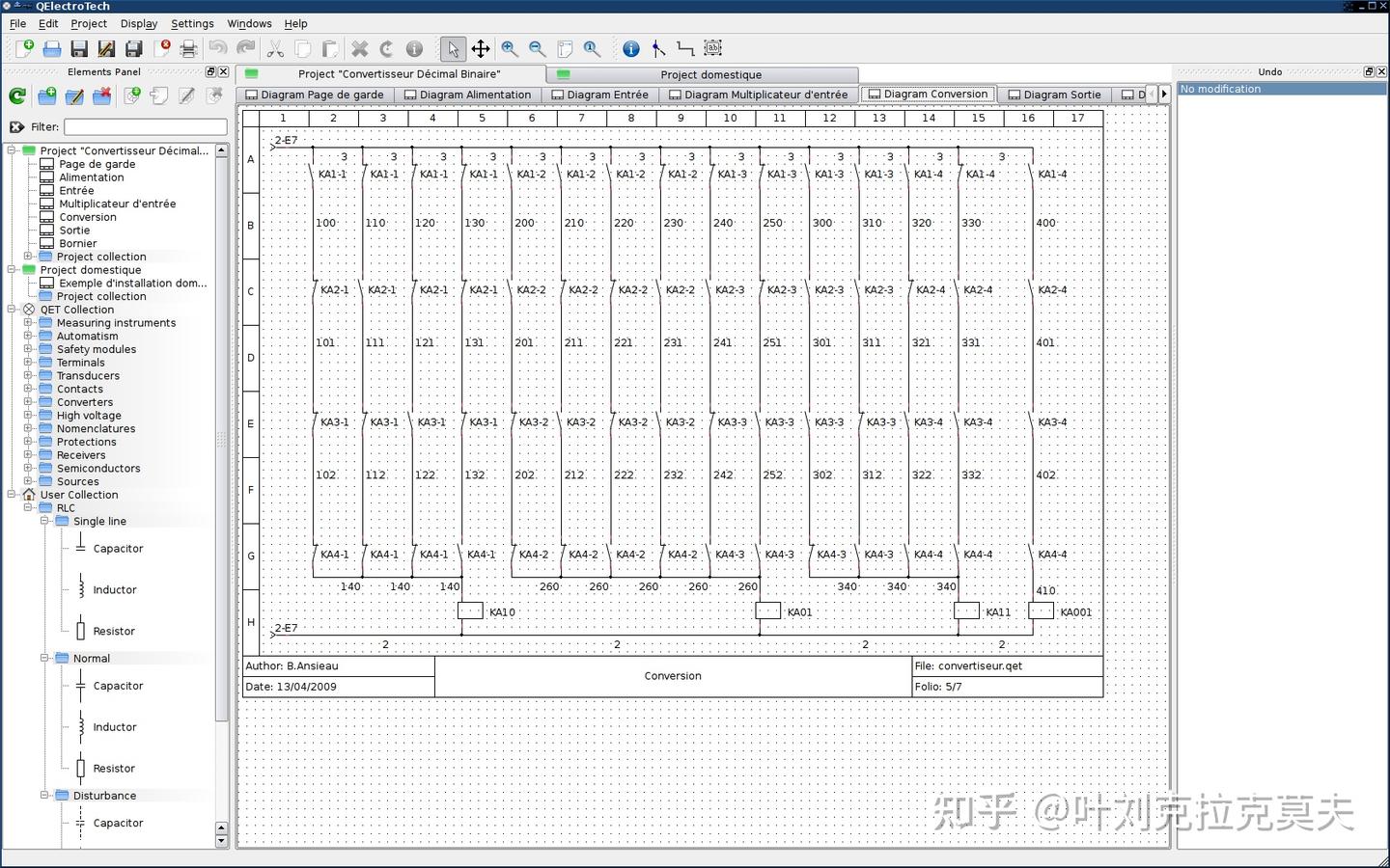 开源科学工程技术软件介绍24 – 电路图绘制软件QElectroTech - 知乎