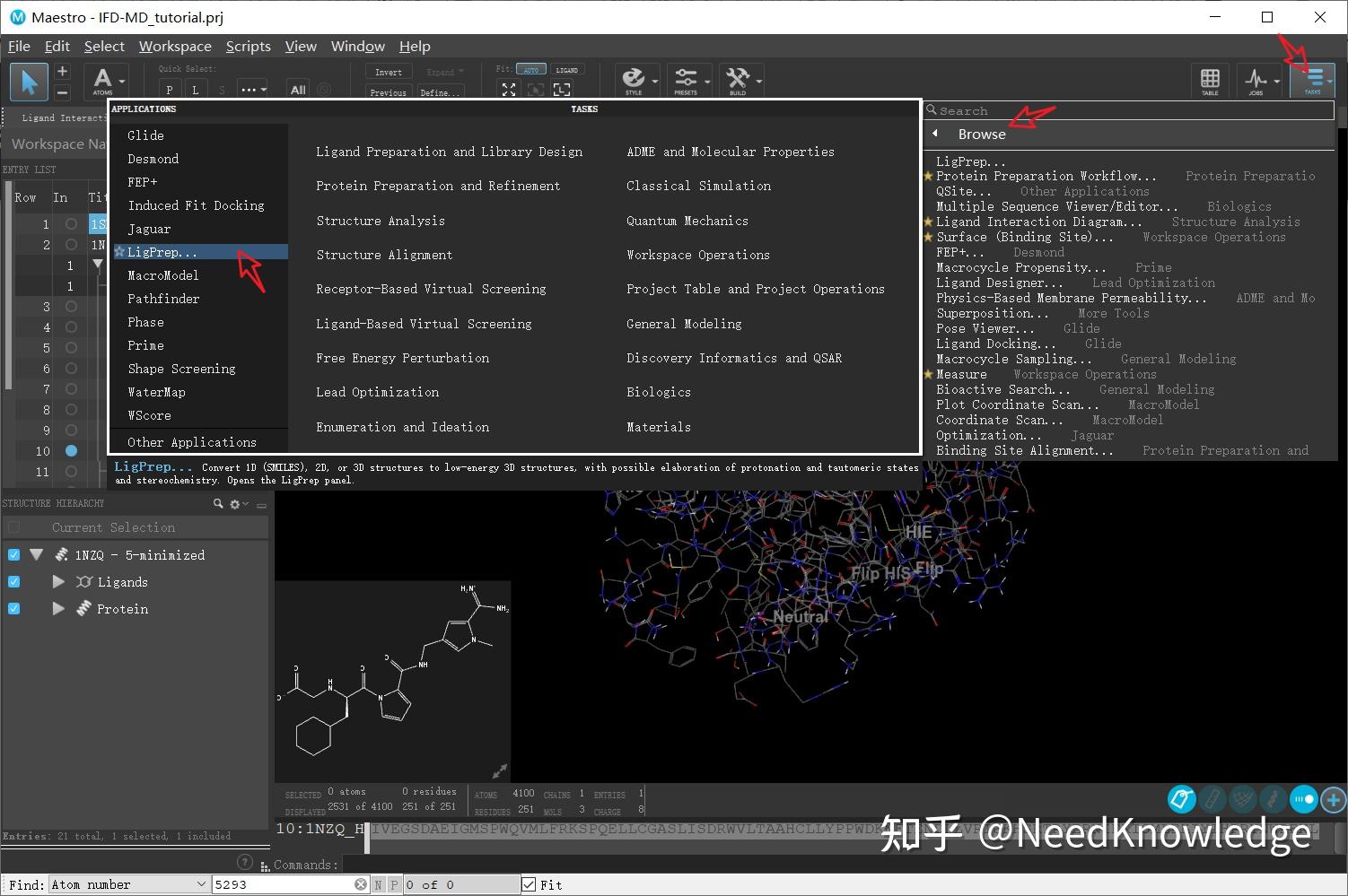 Schrödinger教程 | Cross-docking with IFD-MD - 知乎