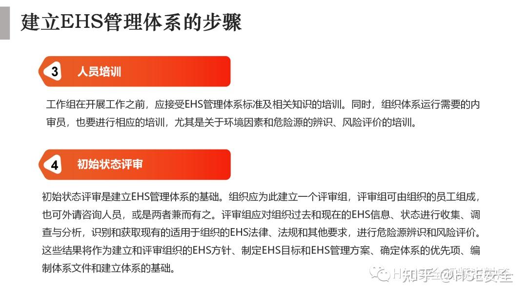 PPT | 【课件】非常全面的EHS管理体系基础培训 - 知乎