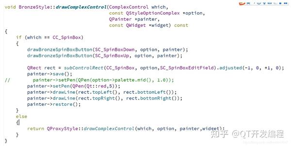 QT风格（QStyle）：绘制一个自定义QSpinBox - 知乎