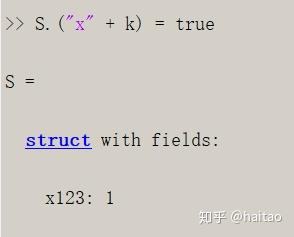 MATLAB利用struct实现Python的字典的功能 - 知乎