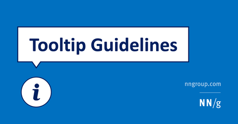 Tooltips设计指南 - 知乎