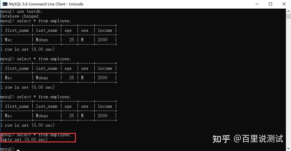 Python接口自动化 Python操作mysql数据库（详解） 菜鸡一枚 博客园