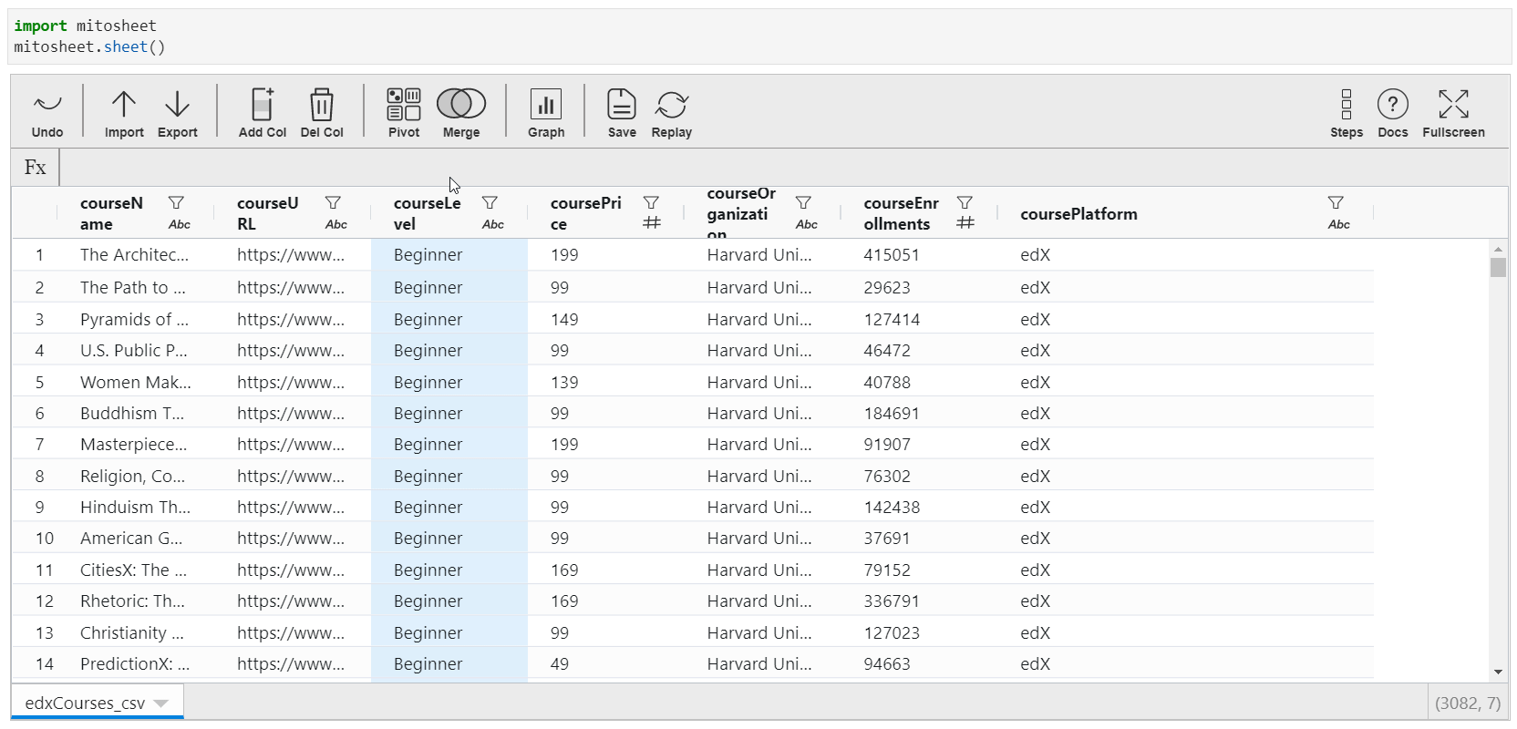 Mito，一个神奇的 Python 库 - 知乎
