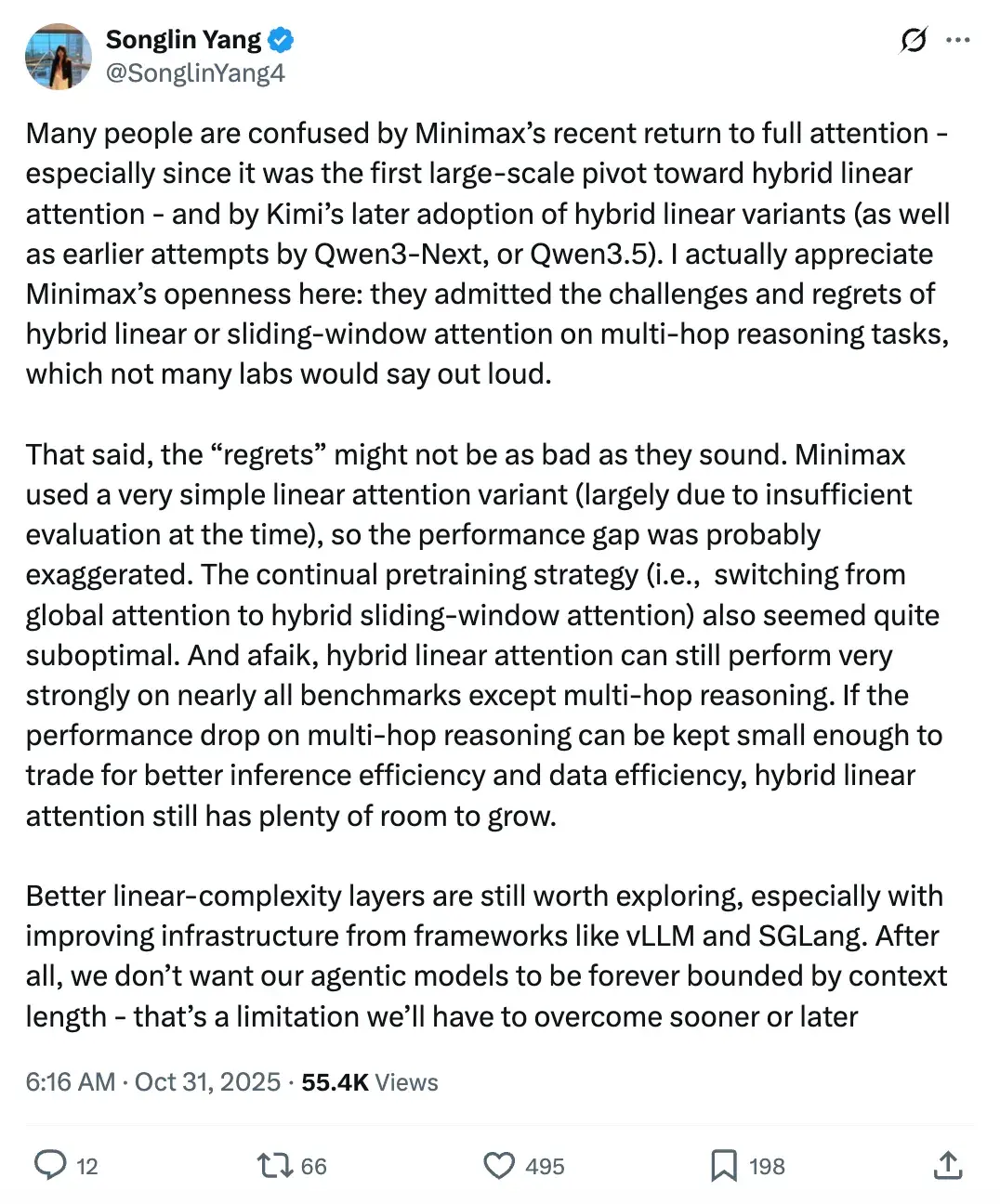 全注意力、复杂推理不掉速：MiniMax M2把Agent做成了「可执行能力」 - 知乎