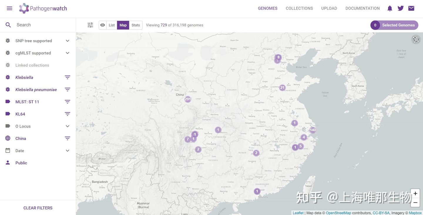 物种和分类学预测网站Pathogenwatch的使用方法介绍 - 知乎