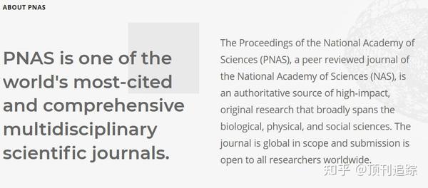 [期刊点评] 第七期 PNAS（IF=11.205） - 知乎