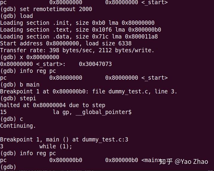 将GDB接入仿真的蜂鸟E203系统需要几步？ - 知乎