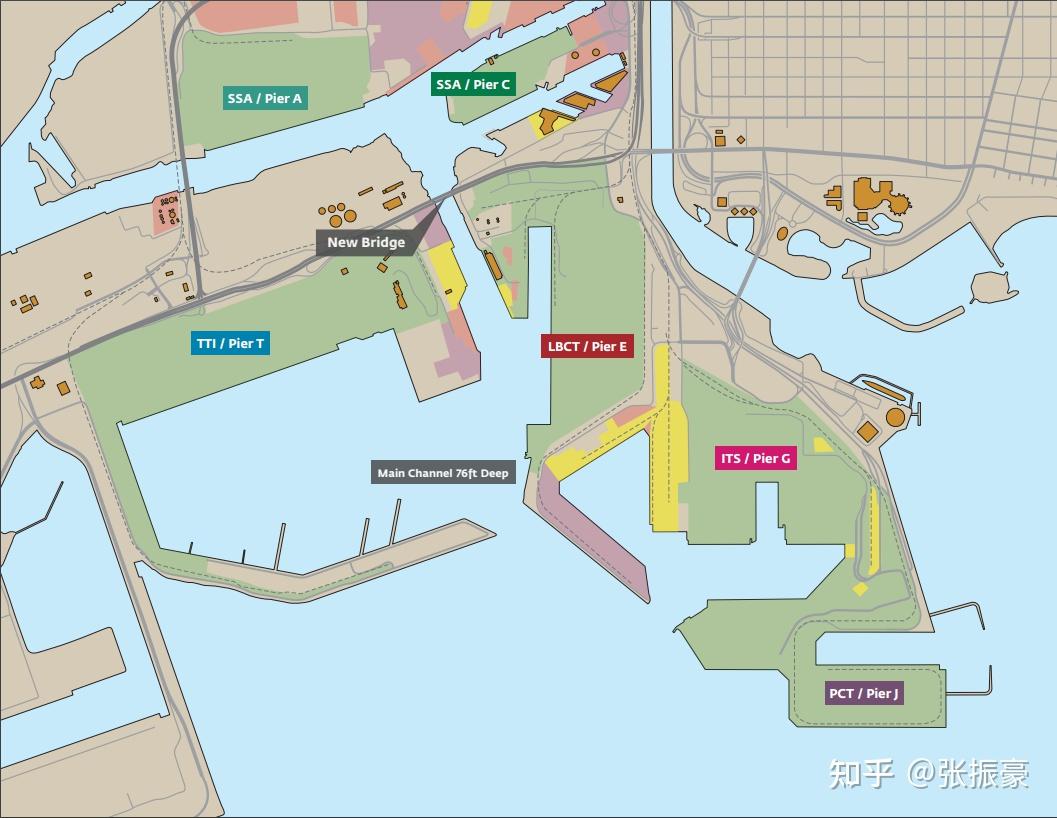 长滩港口 LB 介绍（附铁路路线图） - 知乎