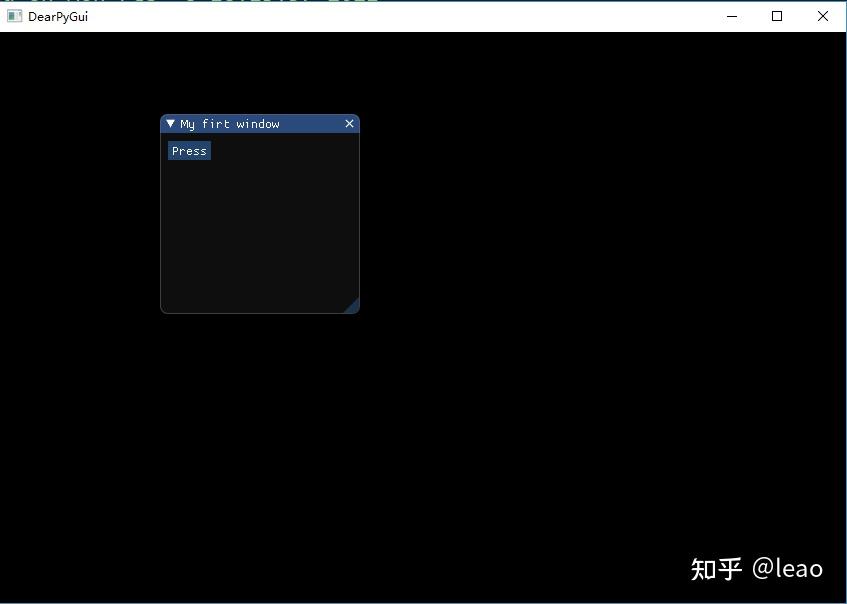 入门Dear PyGUI - 知乎
