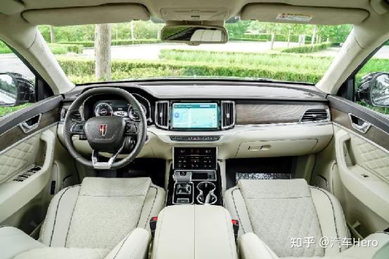 红旗HS7：27.58万元起售，评测2022款 3.0T 自动四驱智联旗领版 - 知乎