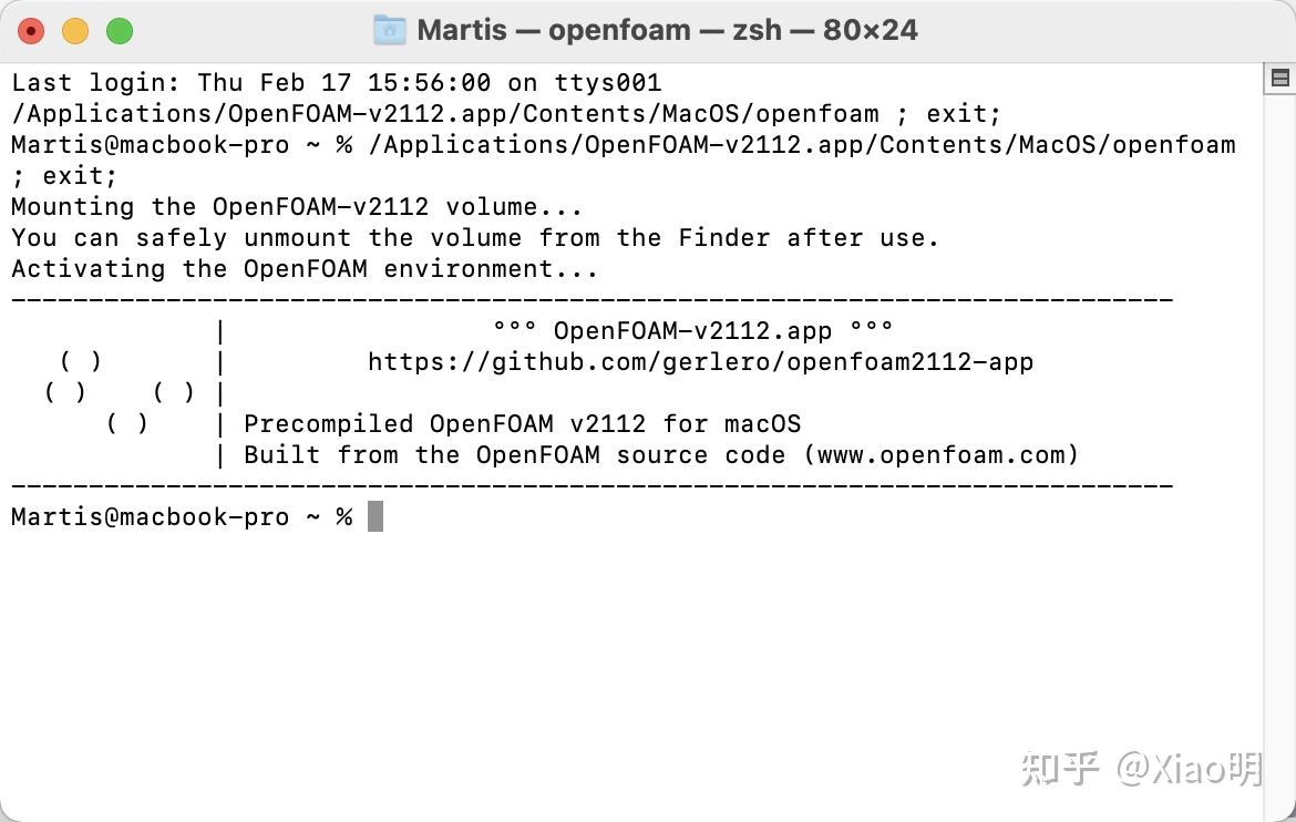 Mac Os 原生安装openfoam 知乎