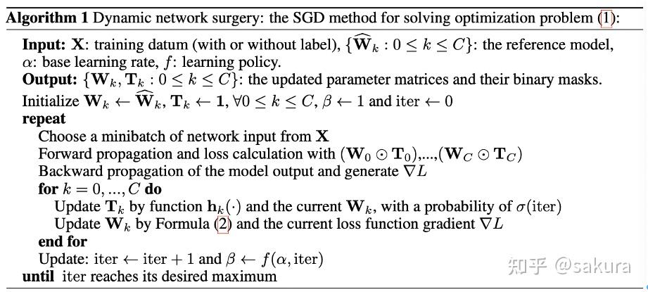 Dynamic Network Surgery for Efficient DNNs - 知乎