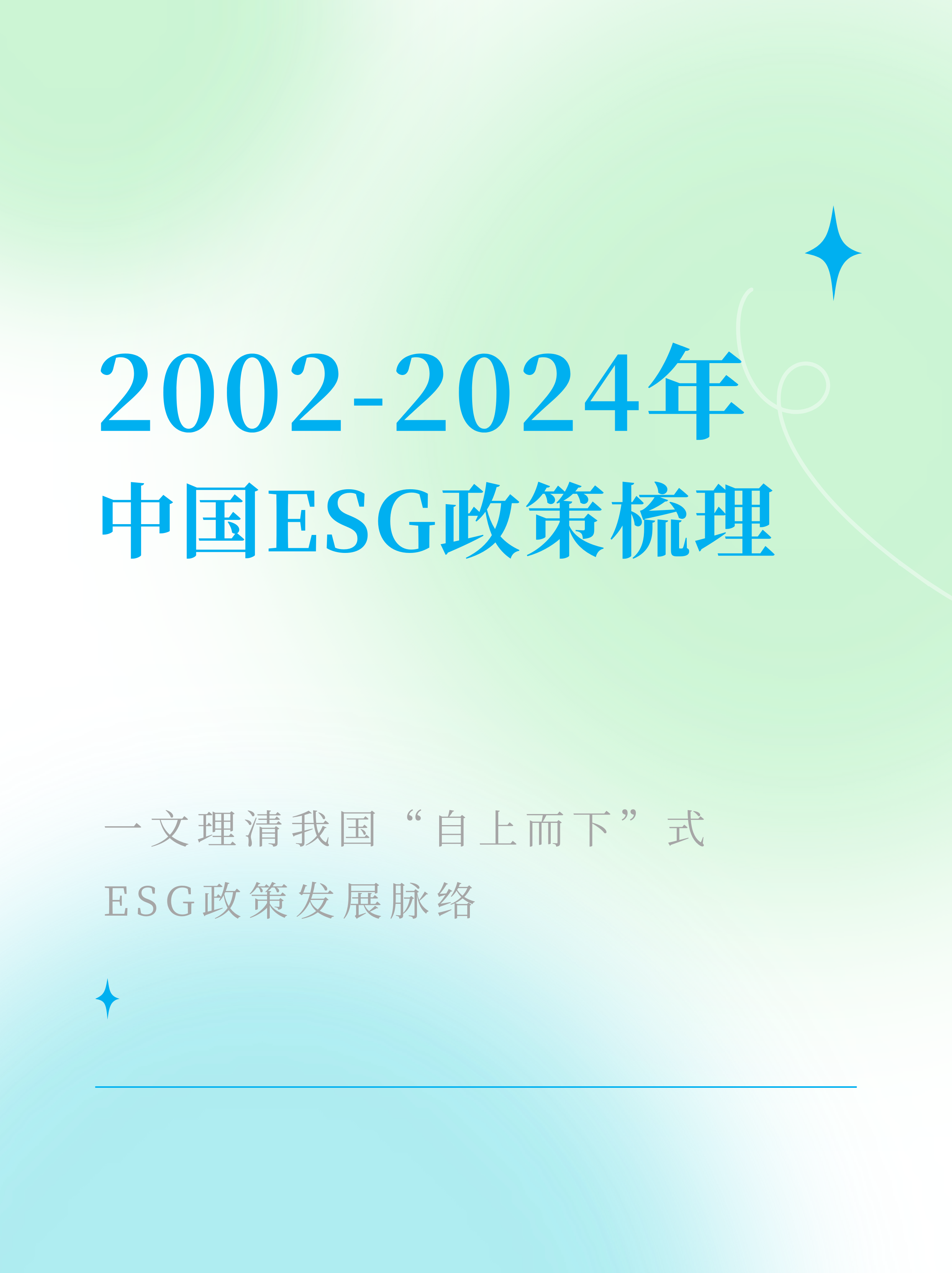 超全｜2002-2024年中国ESG政策梳理 - 知乎