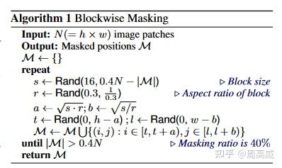 BEIT: BERT Pre-Training of Image Transformer - 知乎