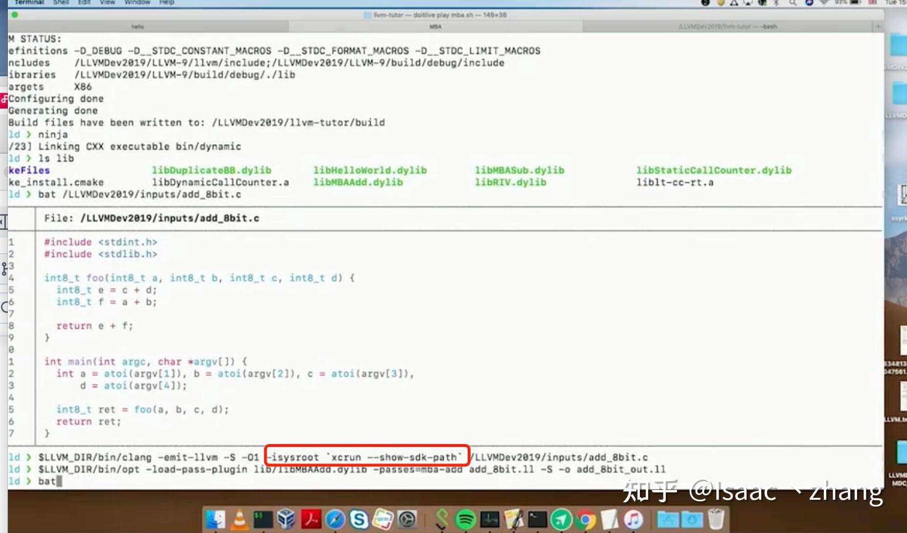 基于llvm 19年大会的Writing an LLVM Pass: 101 第二个案例的复现感想 - 知乎