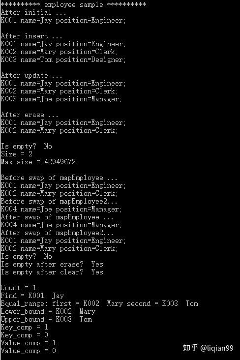 C++学习之std::map - 知乎