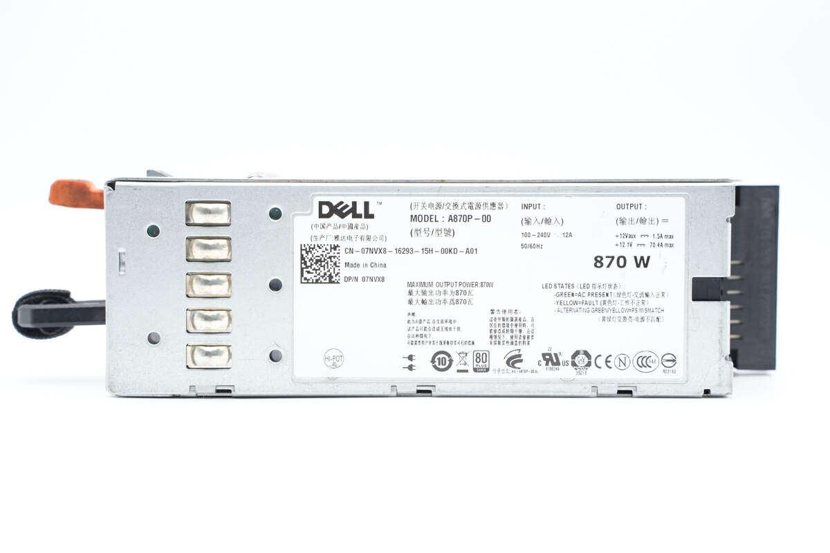 拆解报告：DELL戴尔870W银牌服务器电源A870P-00 - 知乎
