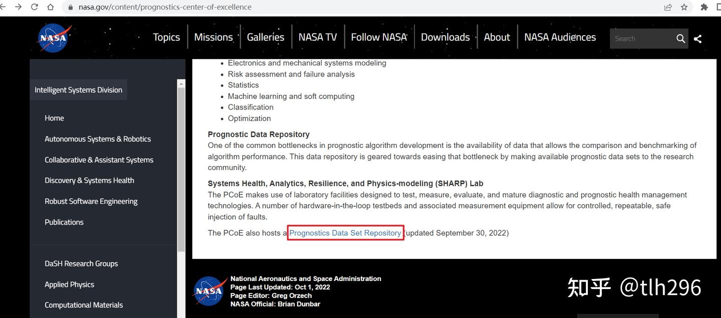 NASA网站数据集下载 - 知乎