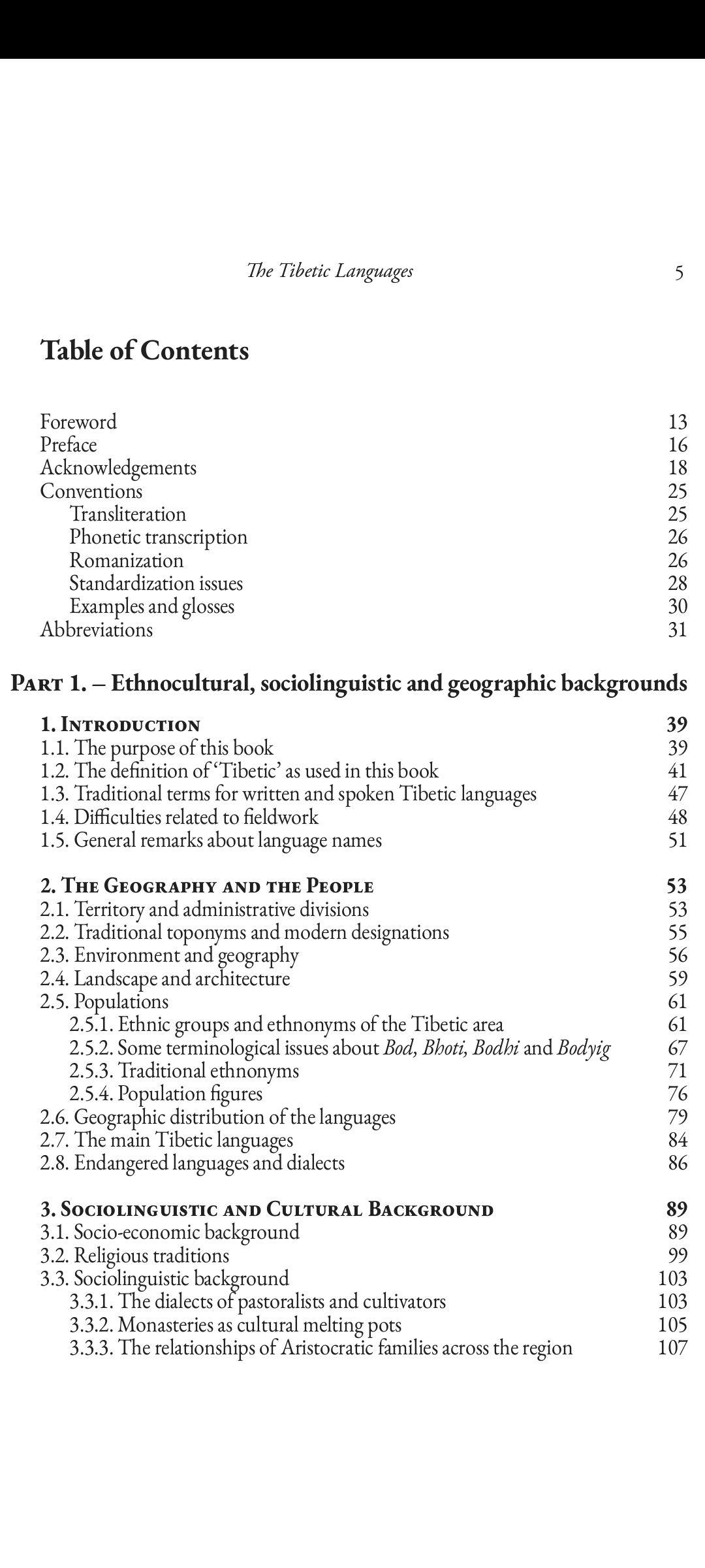【目录翻译】The Tibetic Languages - An introduction to the family of ...