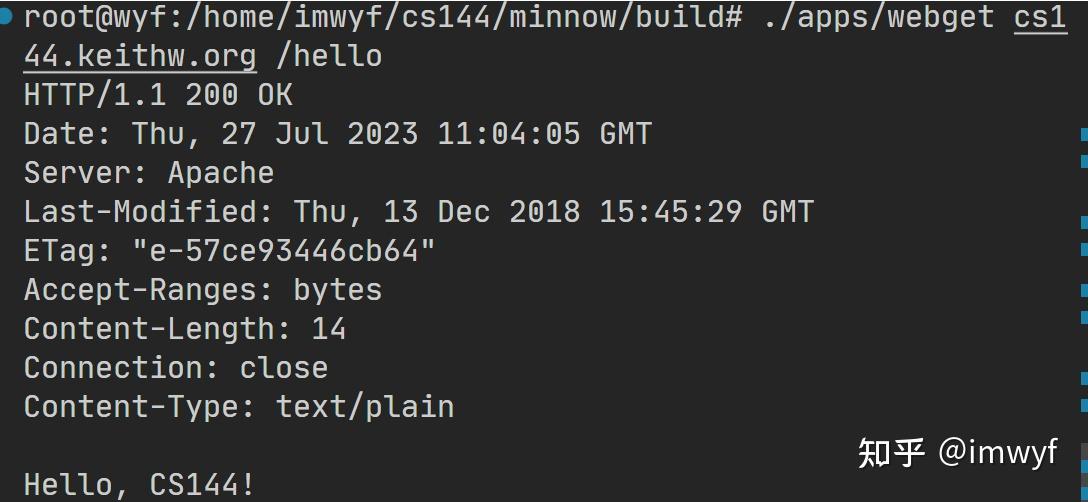 CS144 2023 Lab 0：环境配置 - 知乎