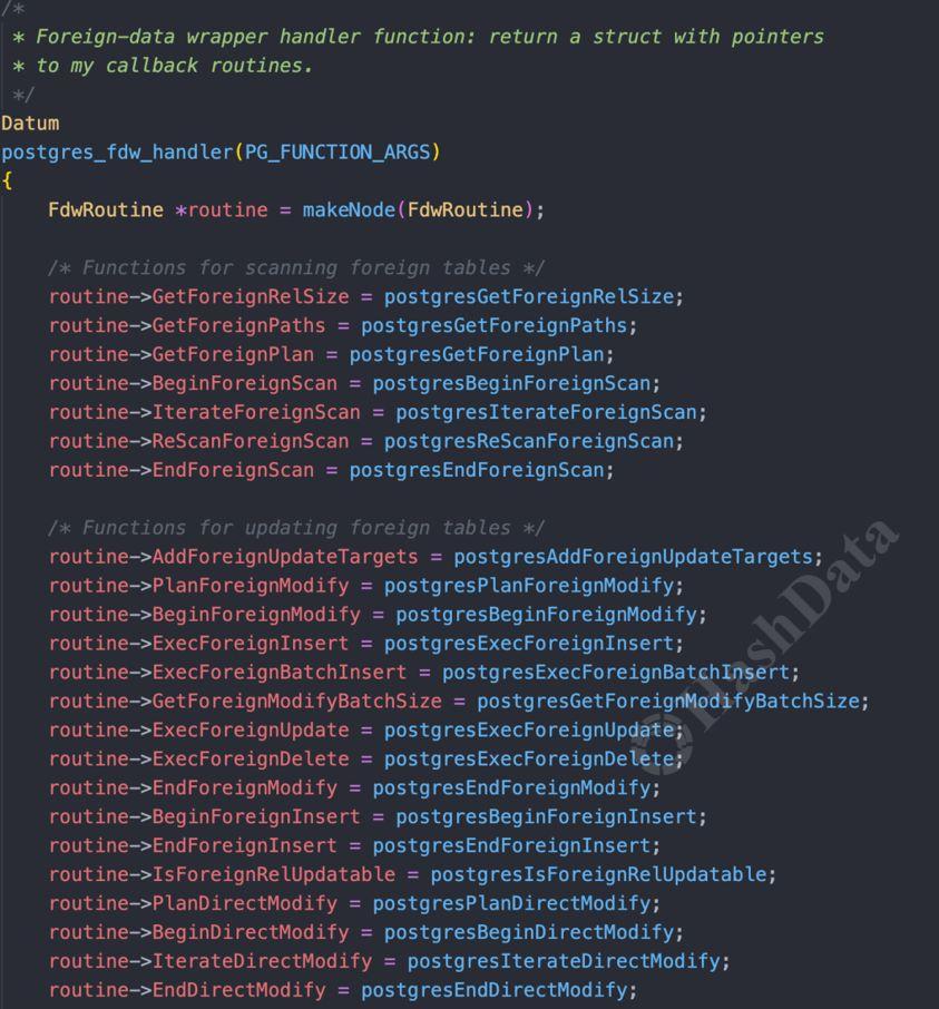 PostgreSQL 技术内幕（十七）：FDW 实现原理与源码解析 - 知乎