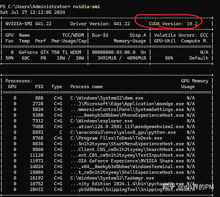 windows安装gpu版本的yolov8 - 知乎