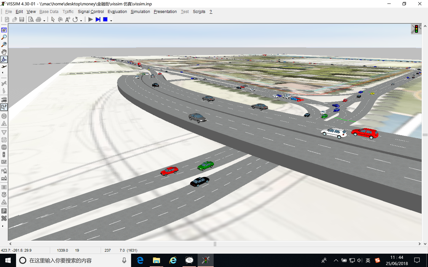 VISSIM——如何做一个完整的交通微观仿真 - 知乎