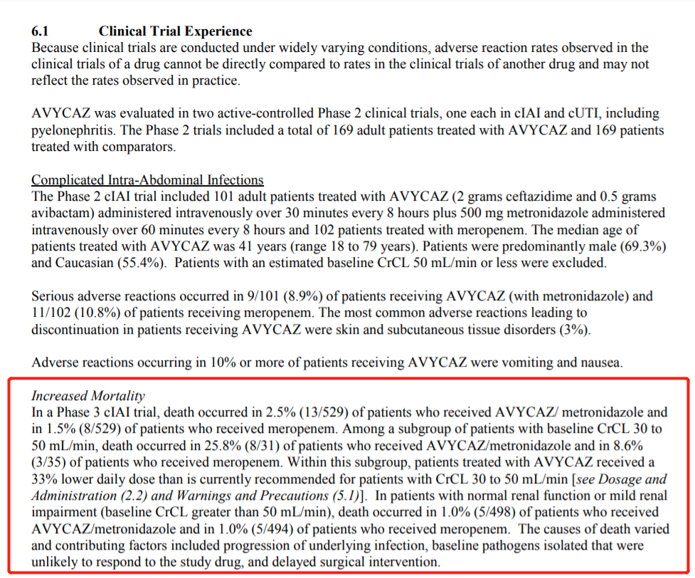在中国被寄予厚望的头孢他啶/阿维巴坦：与碳青霉烯类药物相比，其优势微不足道 - 知乎