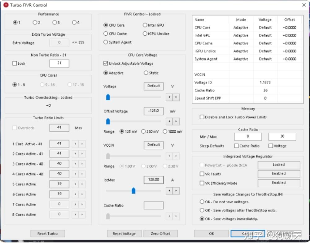 ThrottleStop教程 - lsgxeva - 博客园