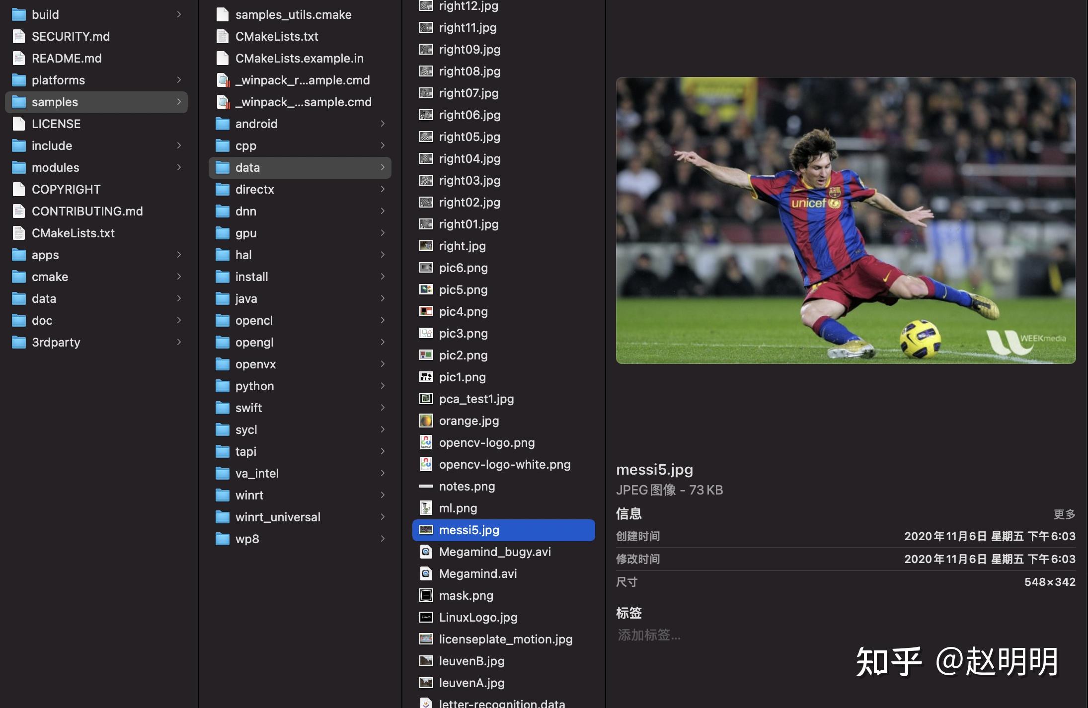 从opencv官方提供的样例代码中学习 - 知乎
