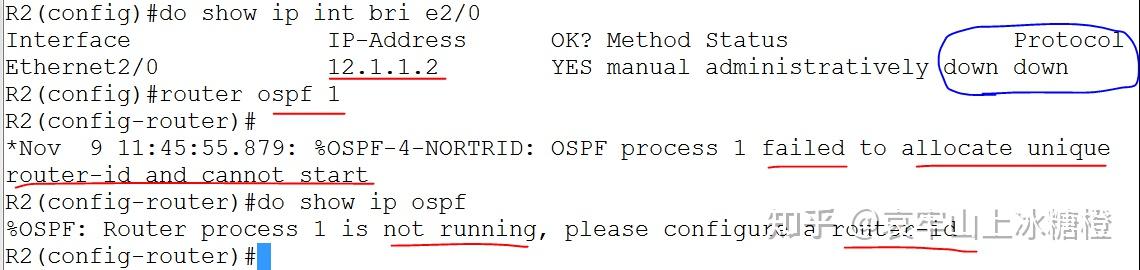 思科CISCO——OSPF Router-id选择规则 - 知乎