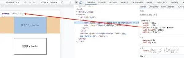 前端移动端1px问题及解决方案 - 知乎