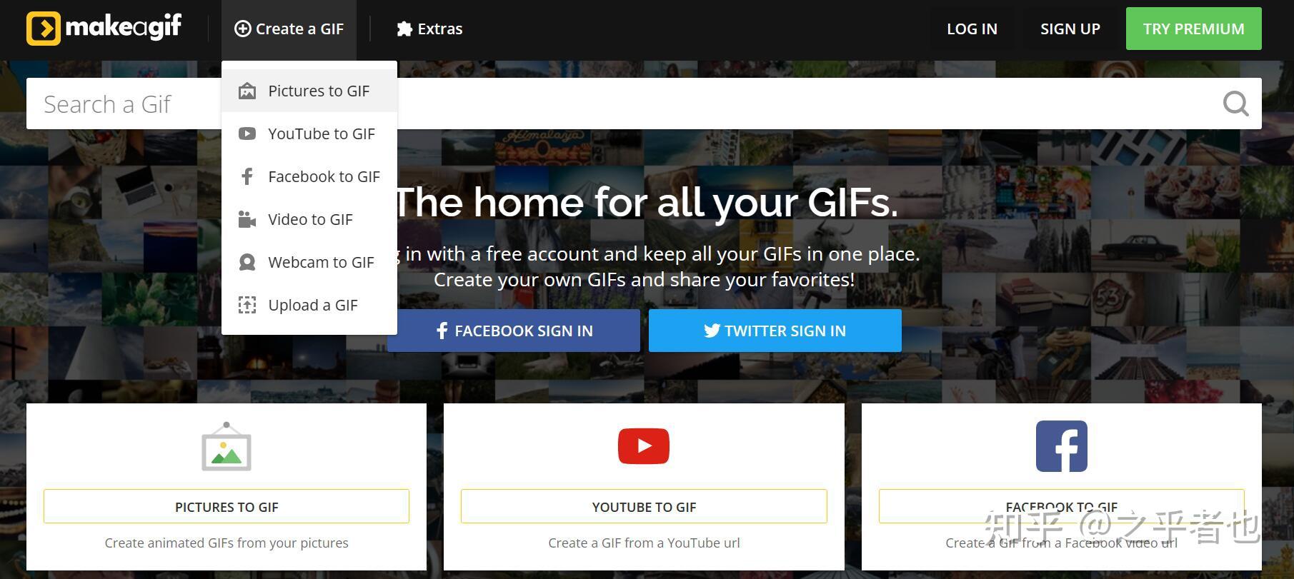 推荐6个鲜为人知的免费GIF网站 - 知乎