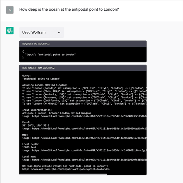 ChatGPT 获得 Wolfram 超能力注入！ - 知乎