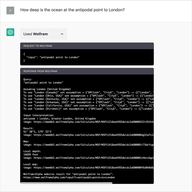 ChatGPT 获得 Wolfram 超能力注入！ - 知乎