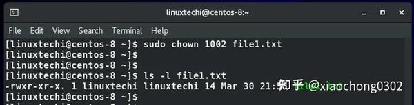 如何使用 chown 命令更改文件的用户和用户组? - 知乎