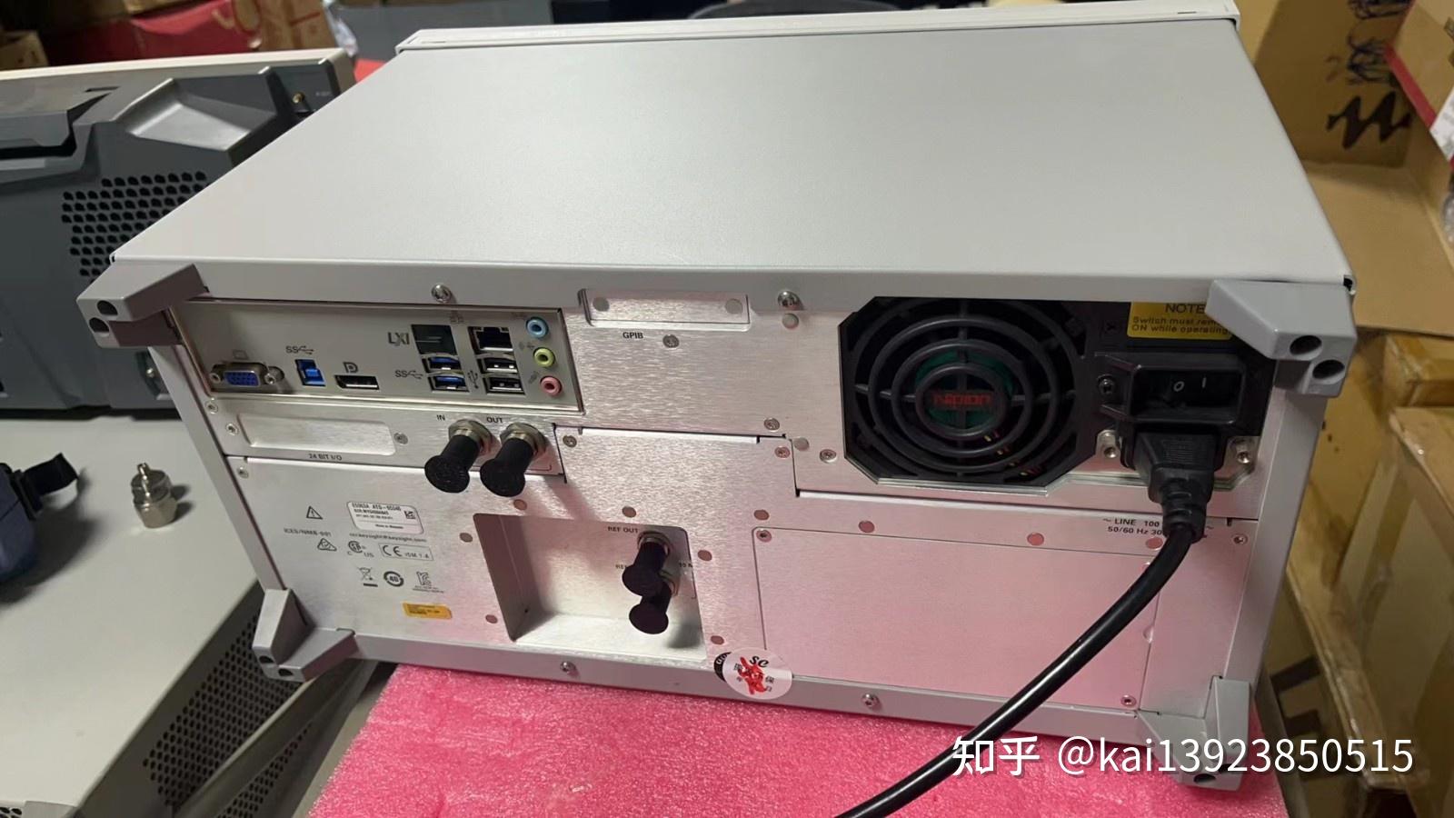 是德科技TDR分析 KEYSIGHT-18G矢量网络分析仪E5063A简要说明 - 知乎