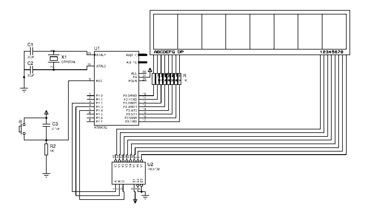 实战之8051驱动8位数码管 - 知乎