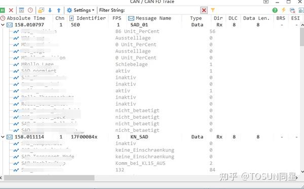 应用笔记 | TSMaster快速入门篇（3）-Trace窗口功能分析图解 - 知乎