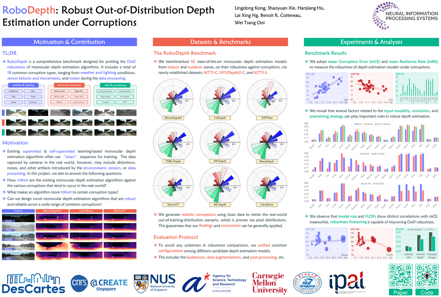 NeurIPS 2023 | RoboDepth: 深度估计模型鲁棒性评测基线 - 知乎