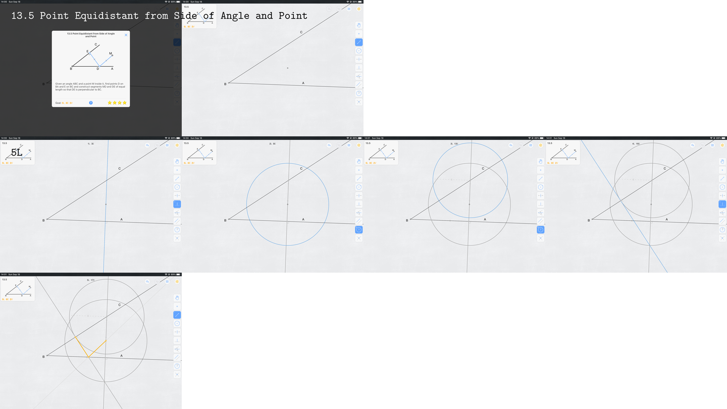 【Euclidea】Nu篇 攻略 & 部分证明 - 知乎