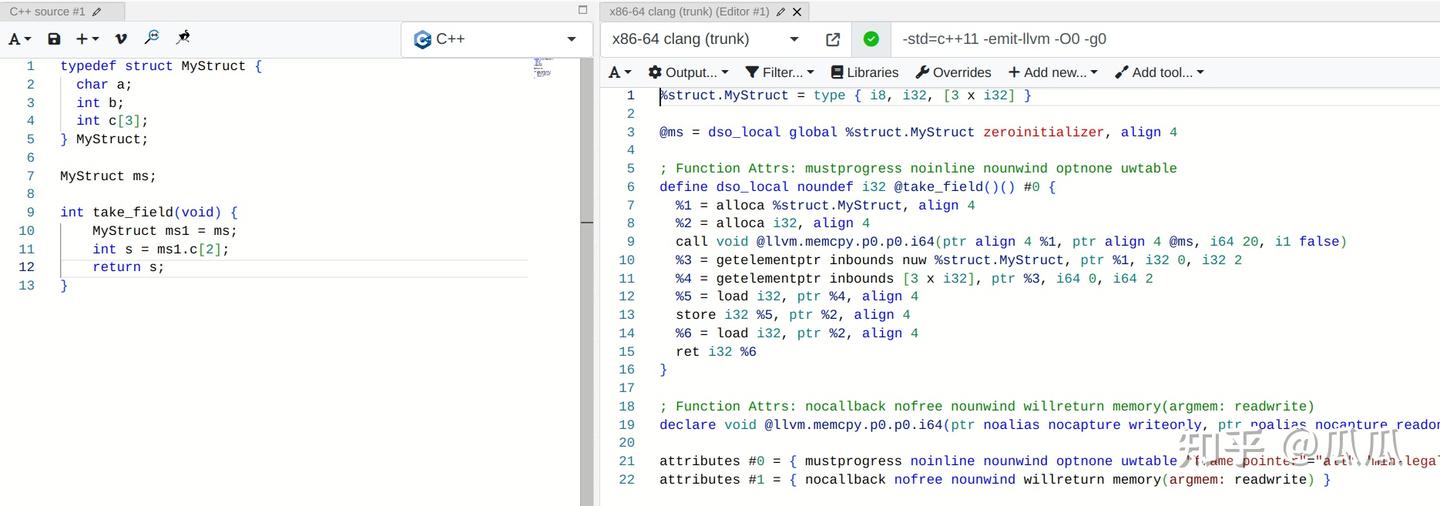 llvm ir 基础教程3 getelementptr - 知乎