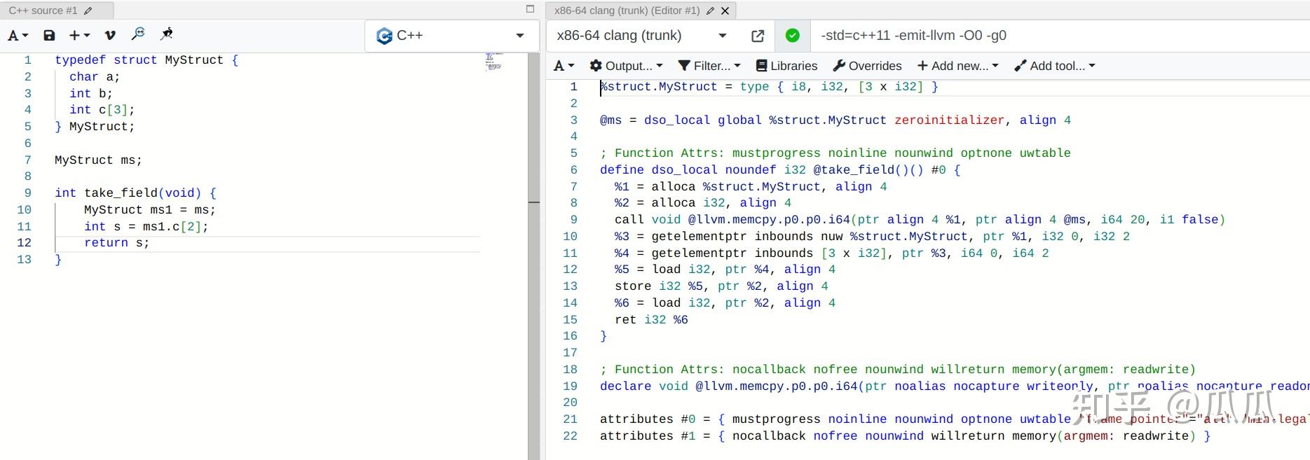 llvm ir 基础教程3 getelementptr - 知乎