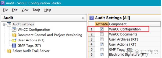 WinCC 什么情况下提示缺少 Audit RC/RT 授权? - 知乎