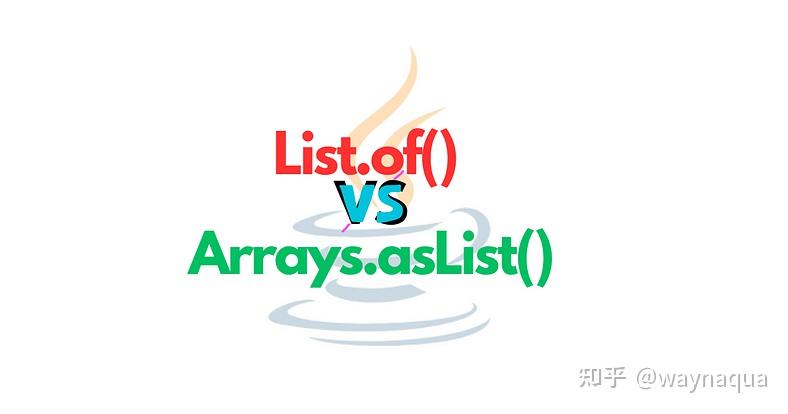 List Of Vs Arrays Aslist 知乎