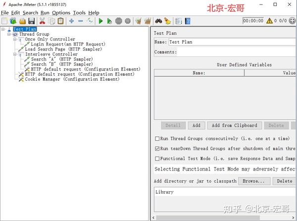 Jmeter(三) - 从入门到精通 - 测试计划（Test Plan）的元件（详解教程） - 知乎