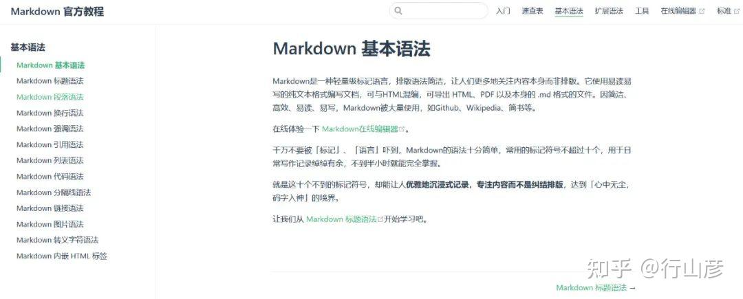 快速学会Markdown语法，实现沉浸式写作 - 知乎