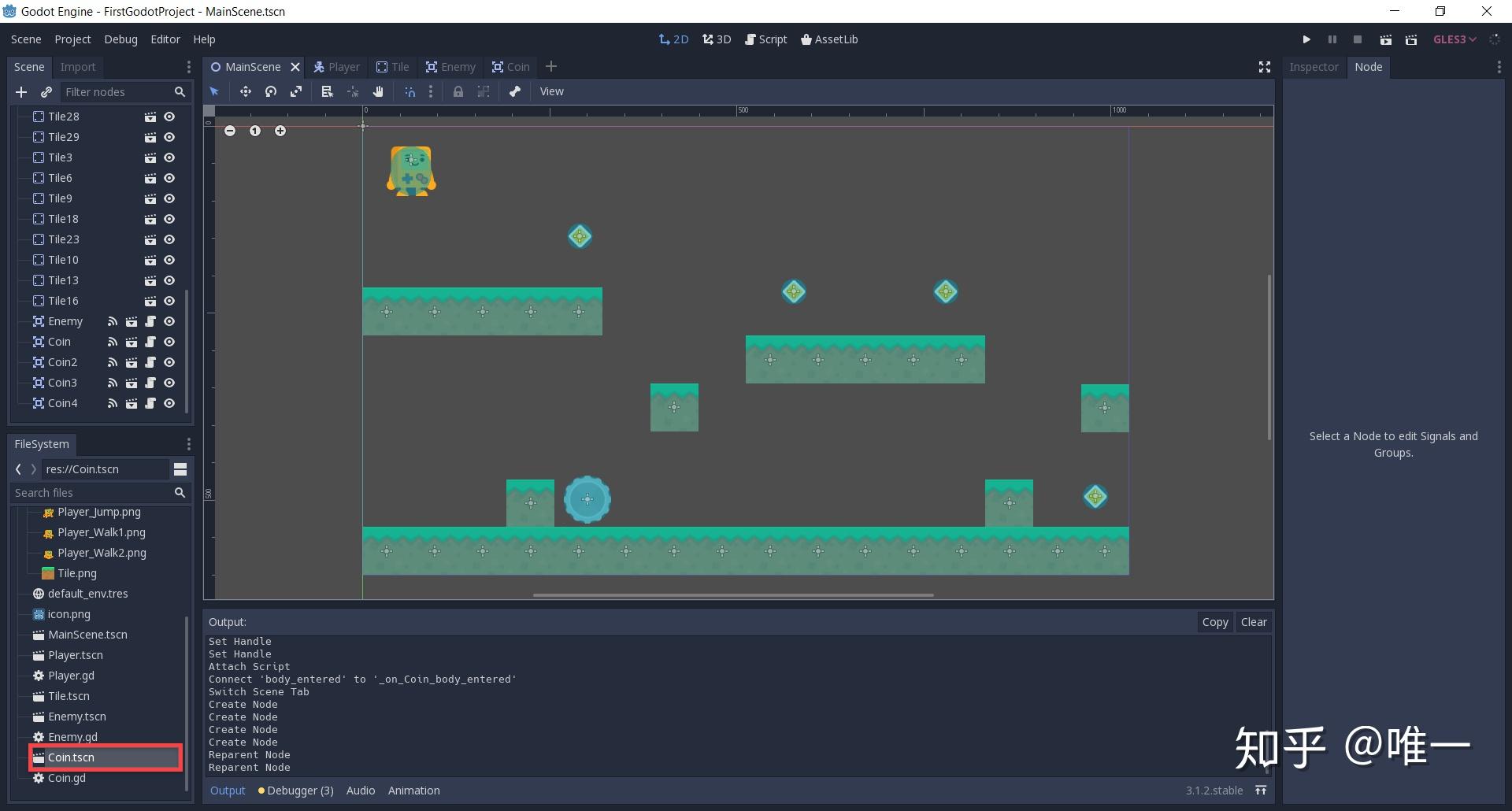 使用Godot制作你的第一款游戏 - 知乎