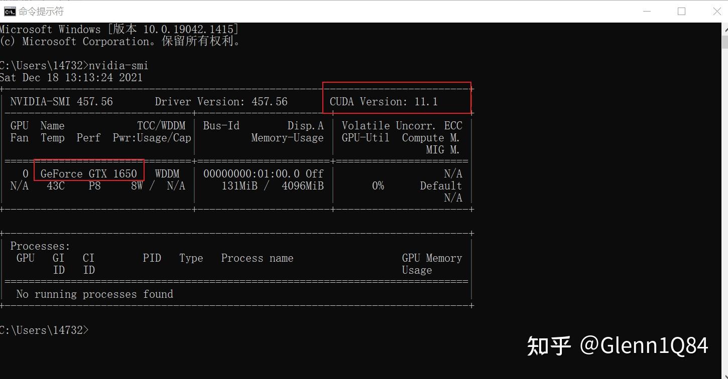 windows如何本地安装GPU版的pytorch？以GTX 1650为例 cuda=11.1 - 知乎